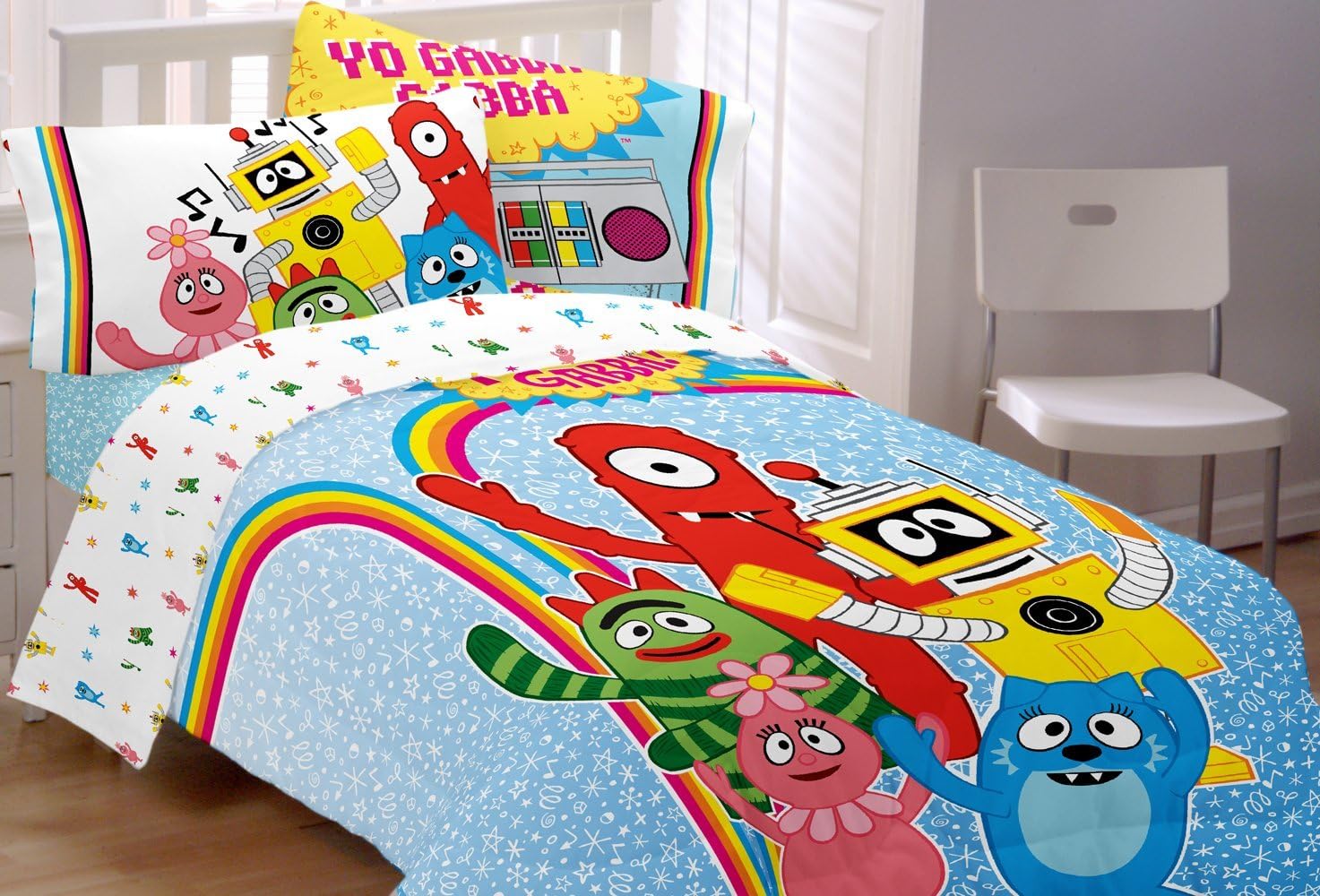 Amazon.com: Nick Jr Yo Gabba Gabba Full Comforter: Home & Kitchen
