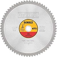 DEWALT 14-Inch Metal Cutting Blade, Ferrous Metal Cutting, 66-Tooth ...