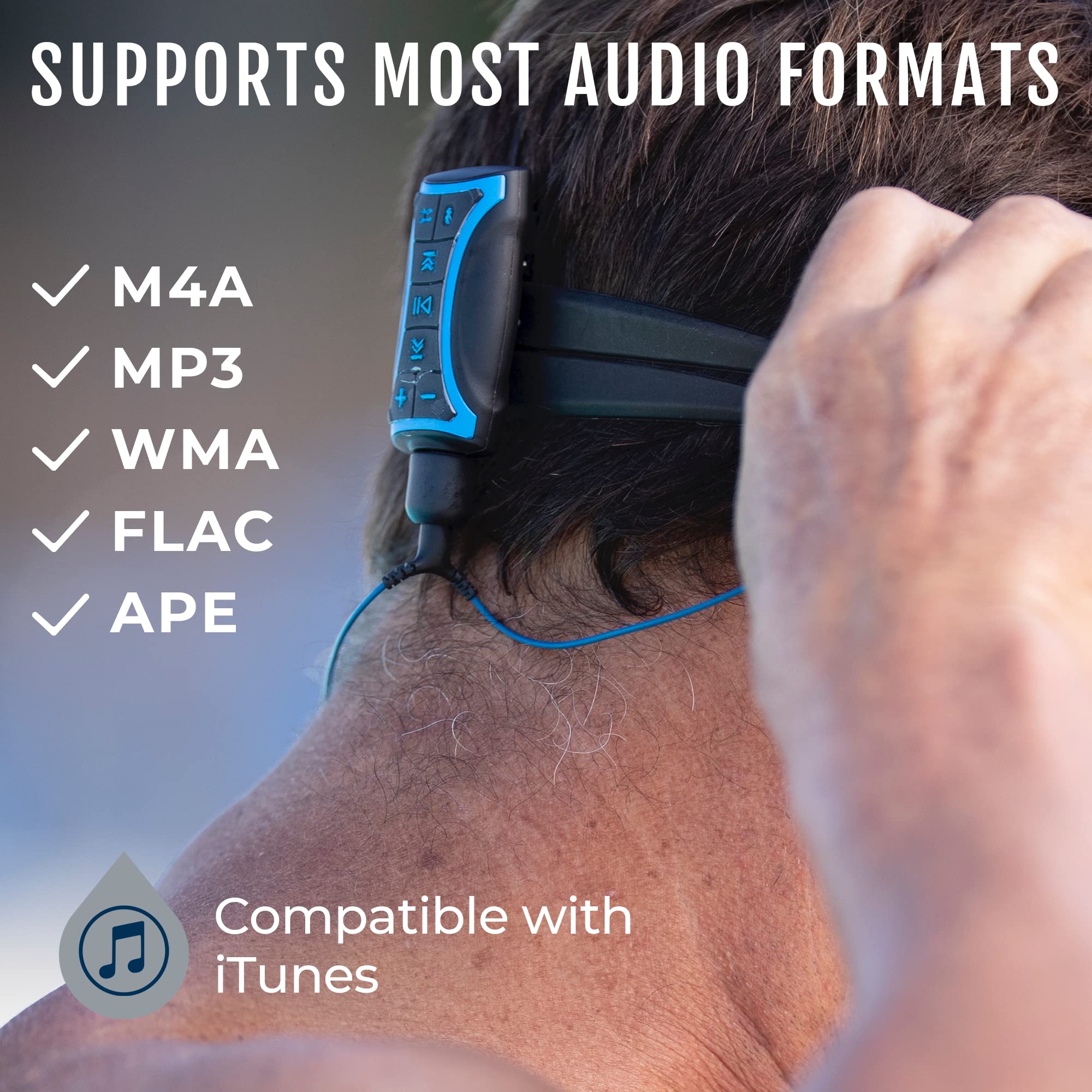 Mua H2O Audio Stream 2 | 100% Waterproof MP3 Player with Bluetooth ...