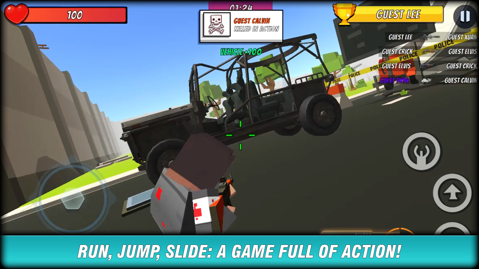 Pixel Block Battle Gun 3D Shooter FPS - TPS:Amazon.in:Appstore for Android
