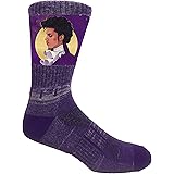 Amazon.com: MOXY Socks Knee-High Black Prince Purple Rain Dye ...