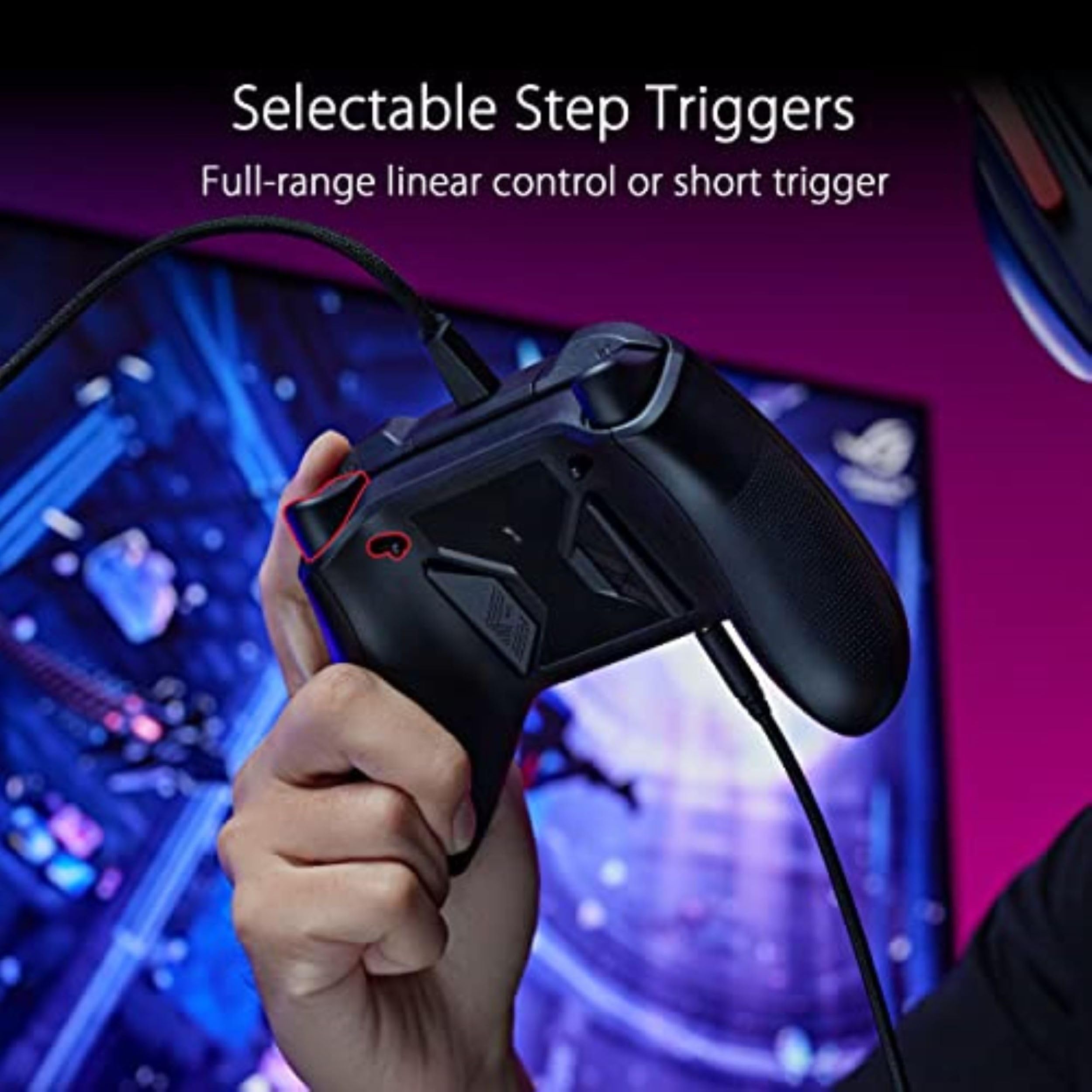 Mua ASUS ROG Raikiri Pro PC Controller (OLED Display, Adjustable ...