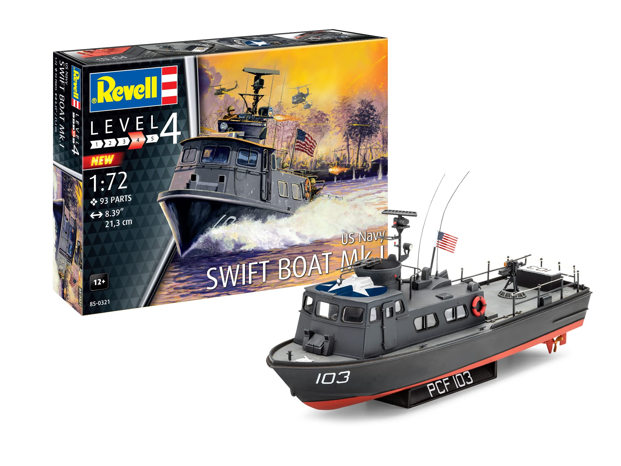 Mua Revell Level 4 Model Kit US Navy Swift Boat Mk.I 1/72 Scale Model ...