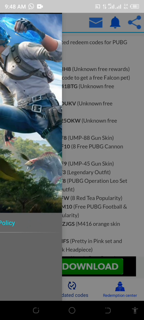 PUBG Redemtion Codes:Amazon.com:Appstore for Android