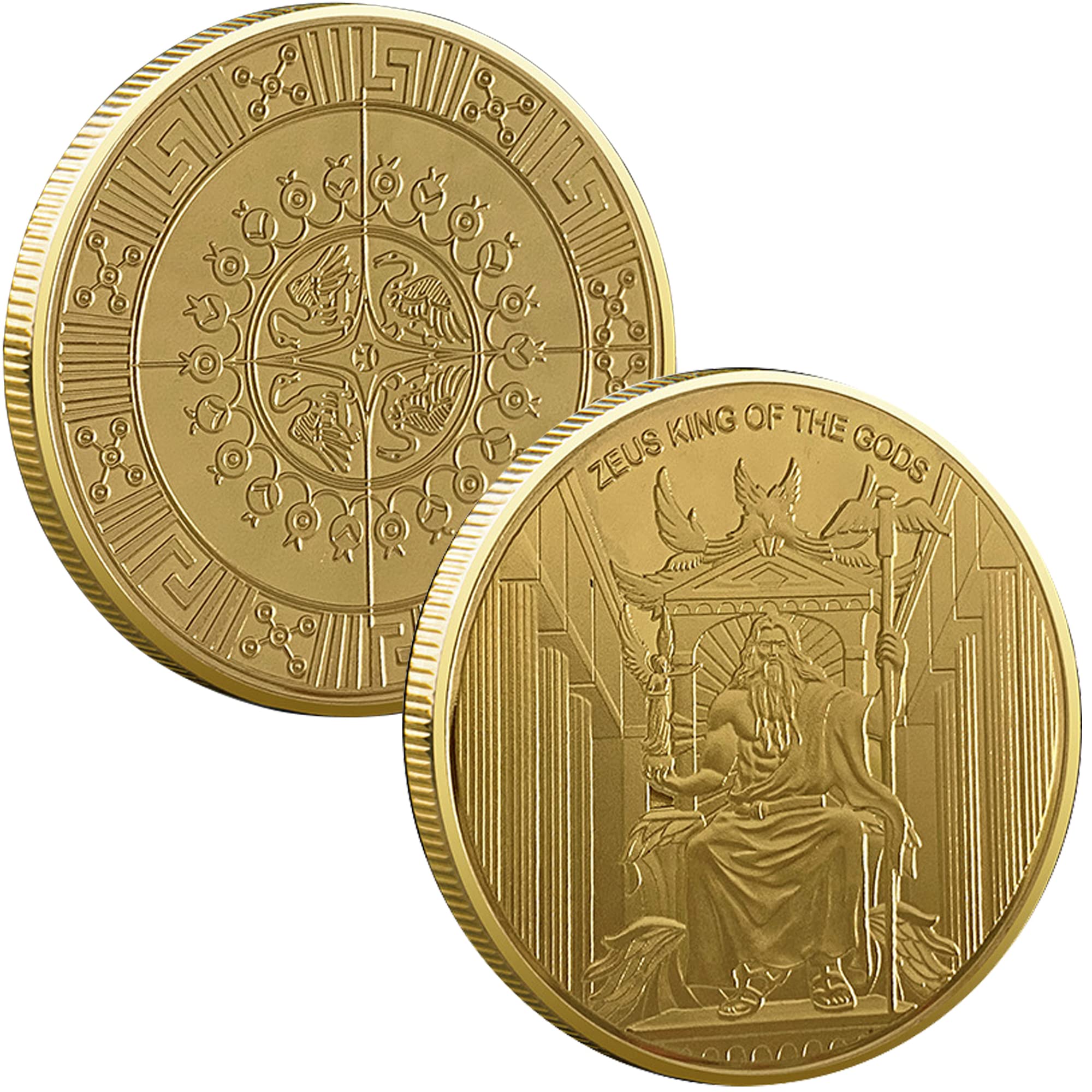 Mua Ancient Greek Mythology Zeus King-of-The-Gods Challenge Coin trên ...