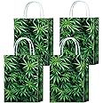 Amazon.com: 16 Pieces Weed Leaves Goodie Bags for Pot Weed Leaf ...