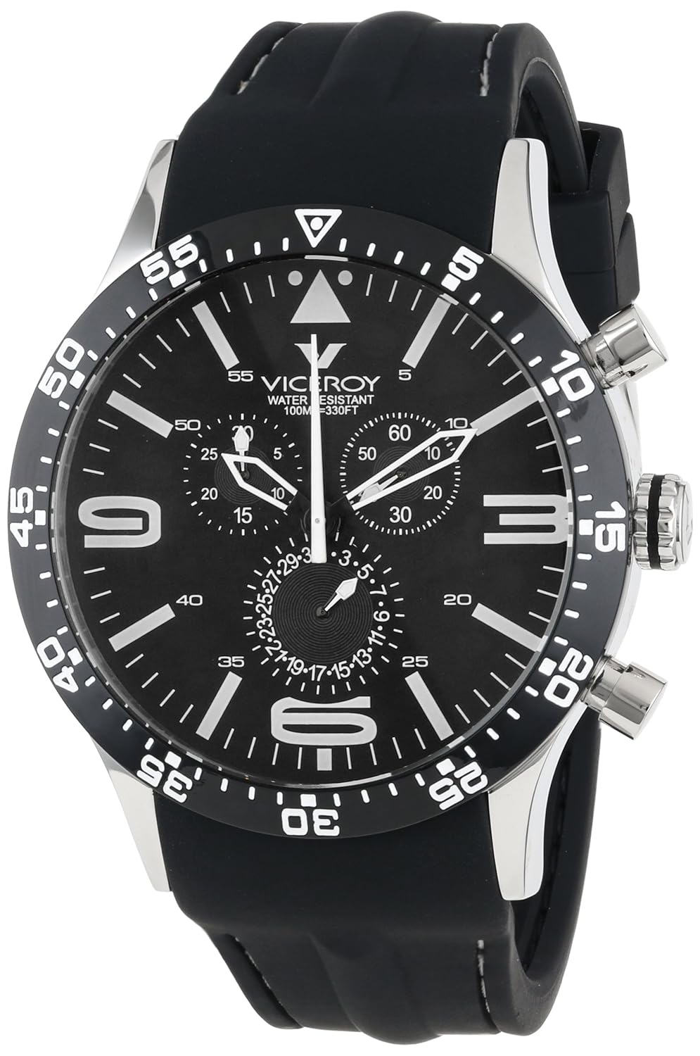 Viceroy Men's 432047-55 Fun Colors Black Chronograph Luminous Hands ...