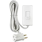 Leviton Table Top Plug In Lamp Dimmer for Dimmable LED, Halogen and ...