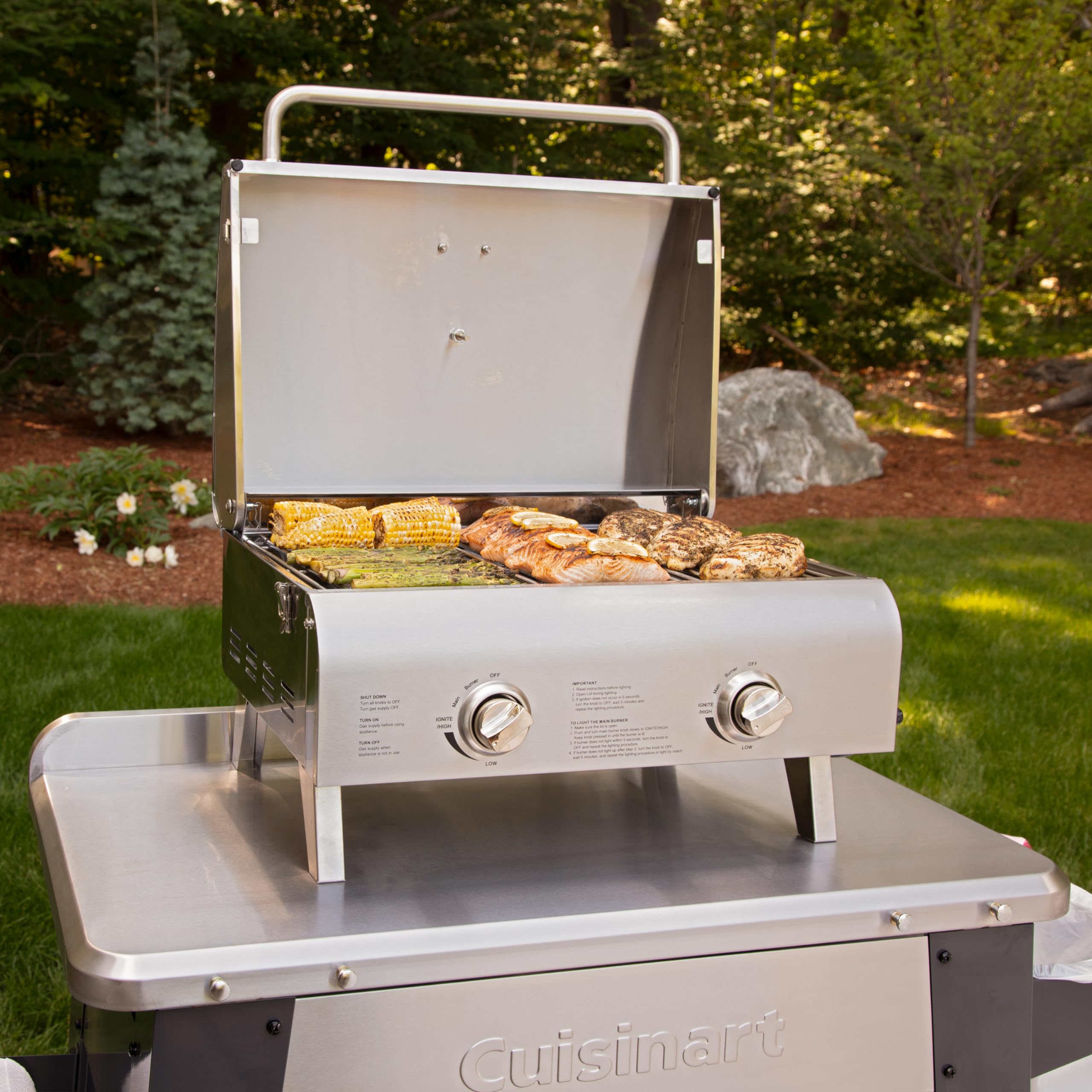 Mua Cuisinart CGG-306 Chef's Style Portable Propane Tabletop 20,000 ...