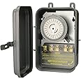 Woods 59104RWD Outdoor 24-Hour Heavy Duty Mechanical Time Switch; 208 ...