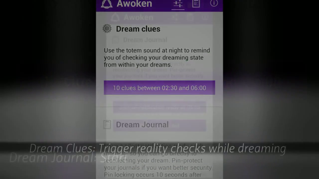 Awoken - Lucid Dreaming Tool - App on Amazon Appstore