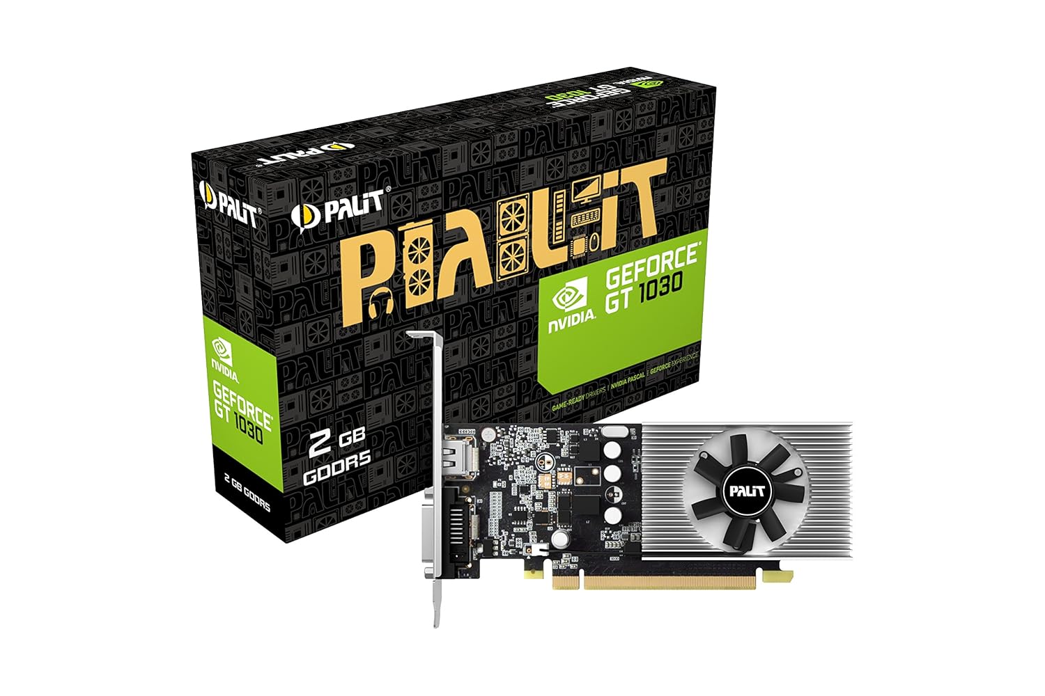 Amazon.in: Buy Palit GT1030 2GB DDR5 PCI Express Graphic Card Online at ...