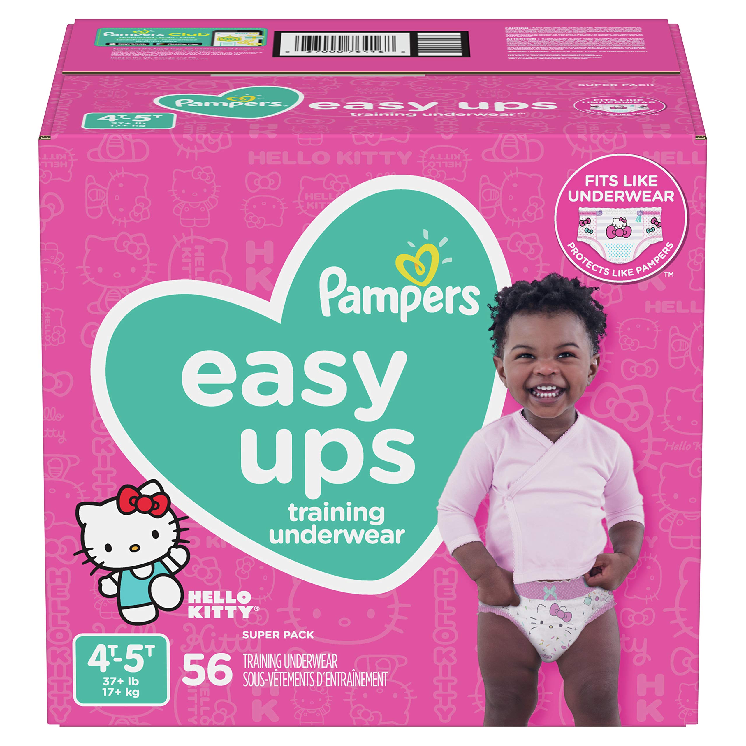 Mua Pampers Easy Ups Pull On Disposable Training Diaper for Girls, Size ...
