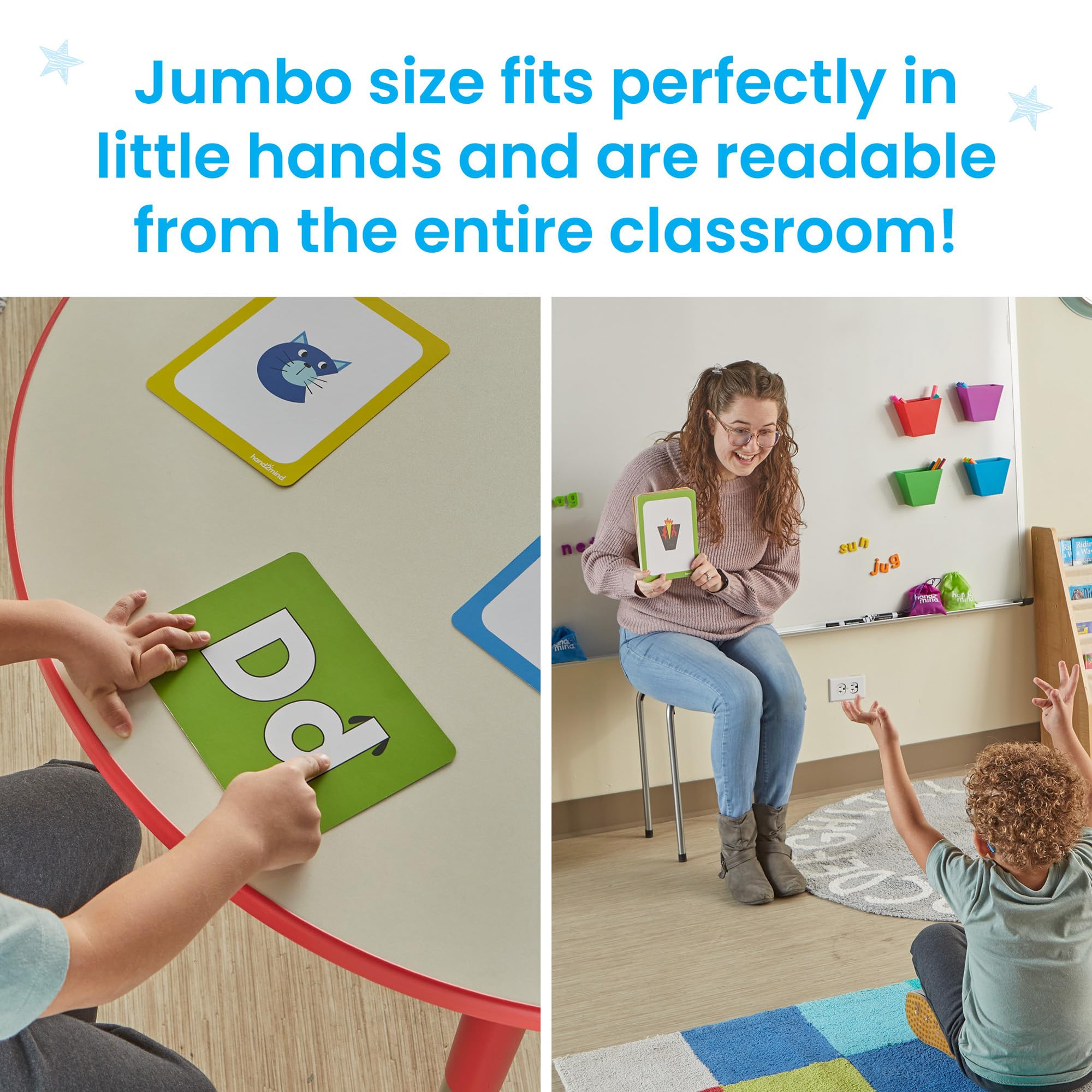 Mua hand2mind Alphabet Picture Mnemonic Cards, ABC Flashcards for Kids ...