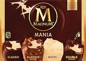 Magnum - Mania Helado - Paquete de 8 x 110 ml: Amazon.es: Alimentación ...