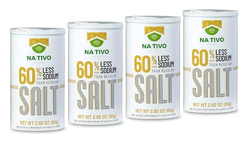 Low Sodium Salt - NaTivo Wellness - Salt Alternative with 60% less ...