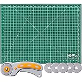 Amazon.com: WA Portman Self Healing Cutting Mat and Rotary Cutter Set - 12x18 Inch Rotary Cutter ...