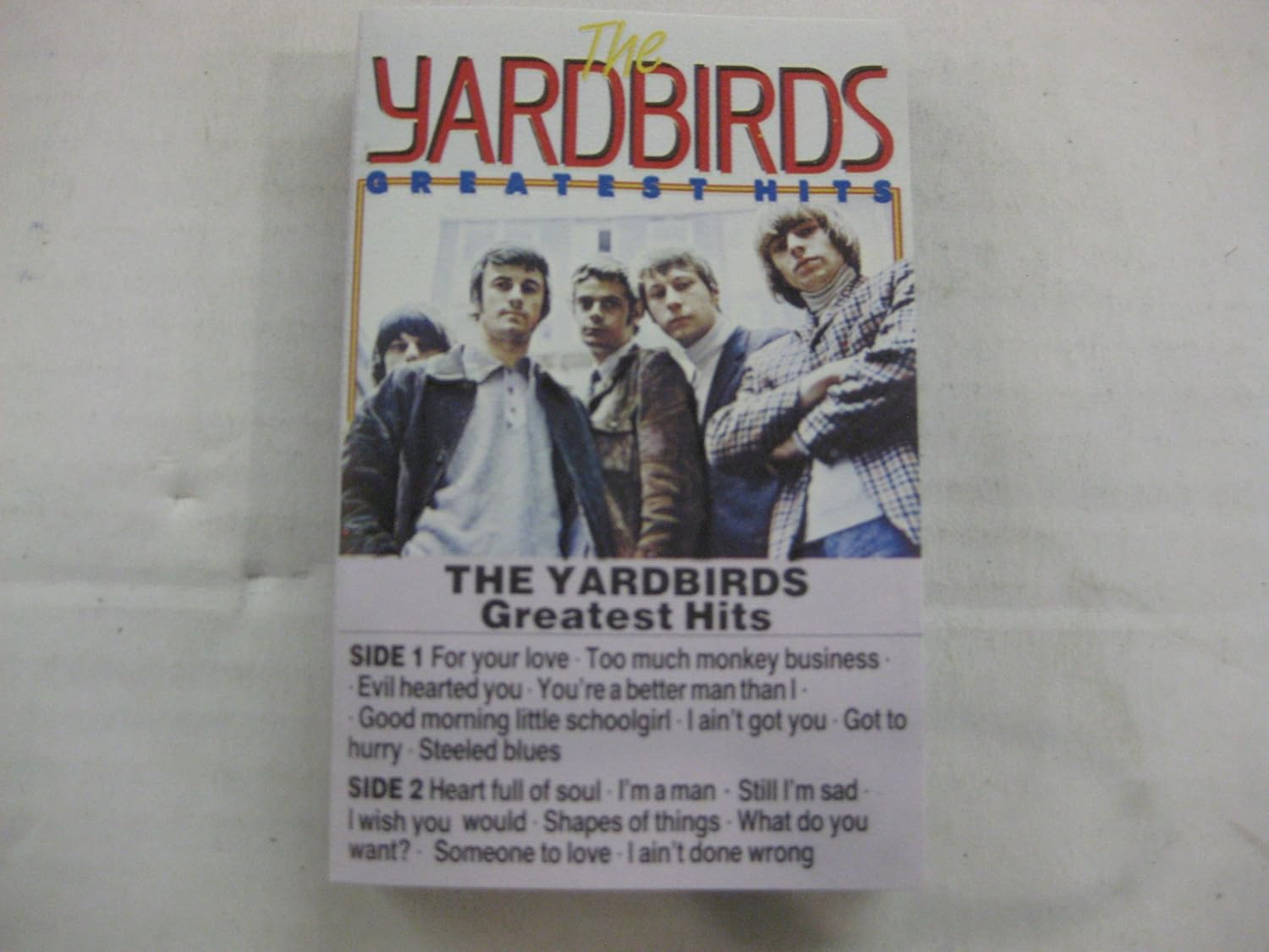 THE YARDBIRDS - The Yardbirds- Greatest Hits {Audio Cassette} - Amazon ...