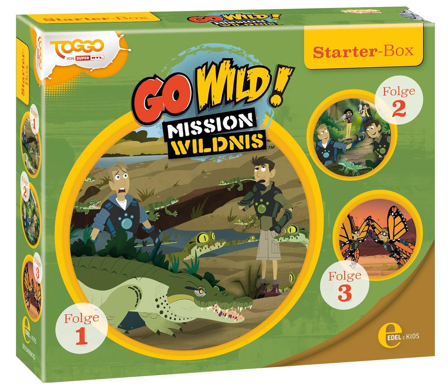 Go Wild! - Mission Wildnis - Starter-Box (Folge 1-3) - Go Wild!-Mission ...