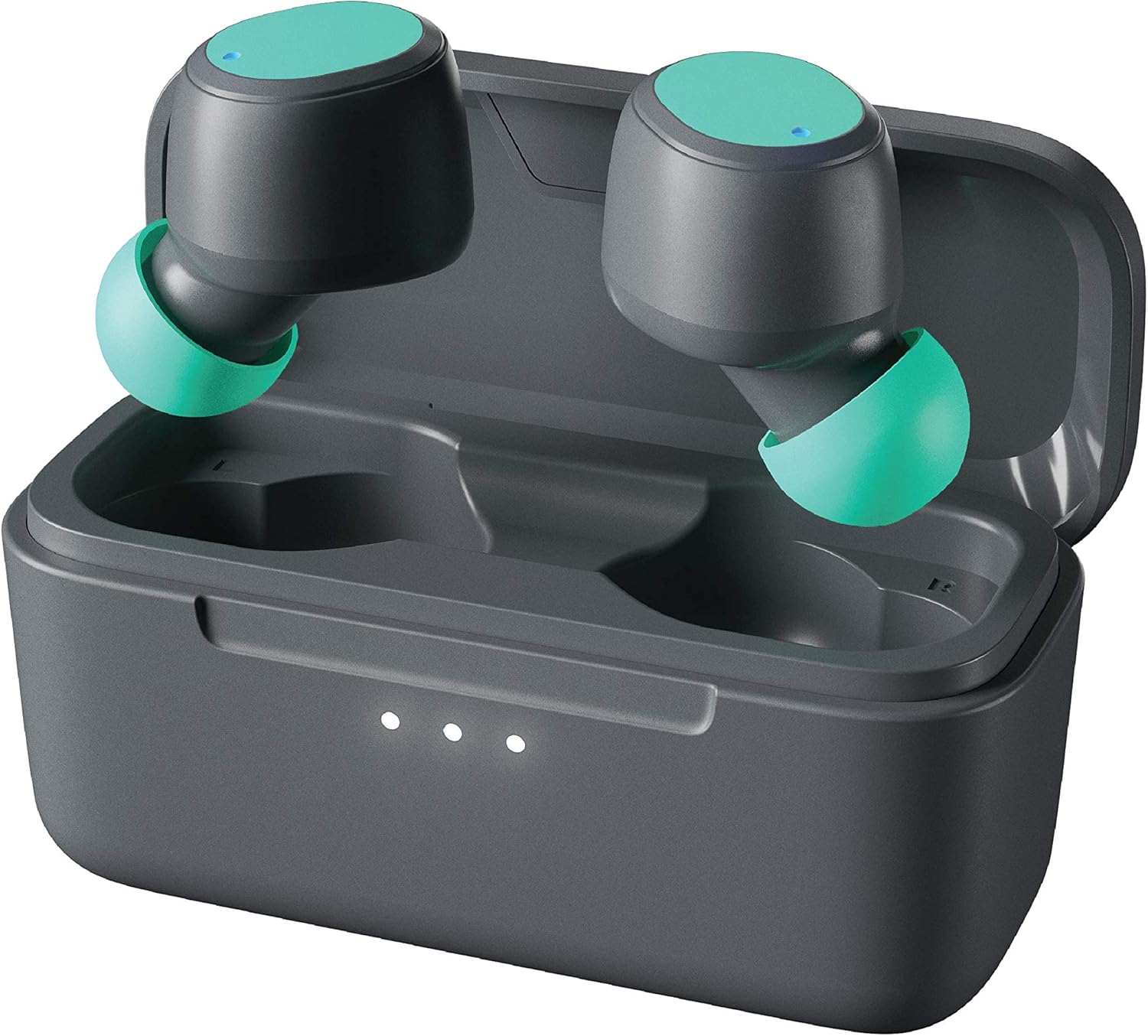 Vinyl by Skullcandy True Wireless Bluetooth Earbuds – Grey/Teal – BigaMart