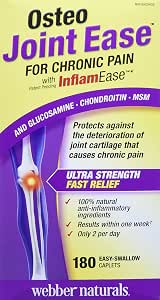 Webber natural Webber Naturals Osteo Joint Ease (180 Capsules), 180 ...