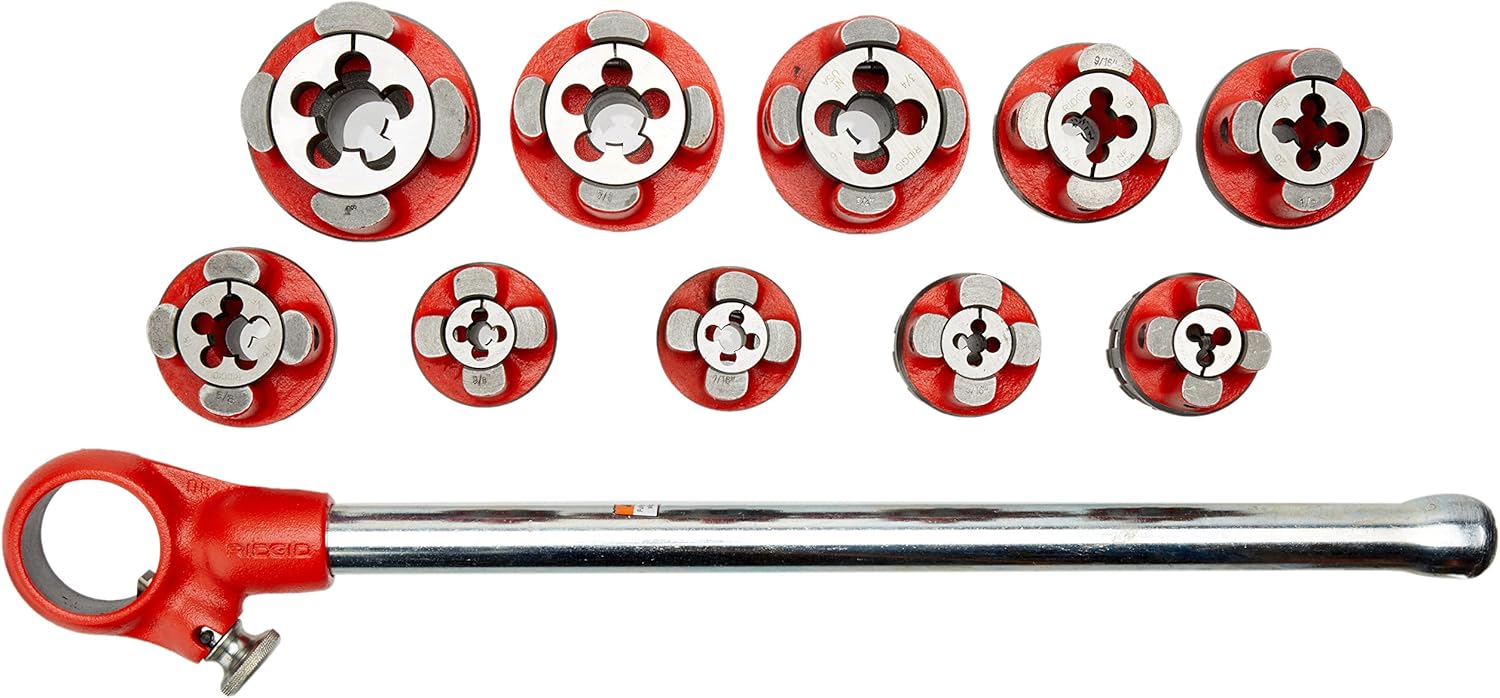 Ridgid 36690 Manual Exposed Ratchet Bolt Threader Set: Amazon.co.uk ...