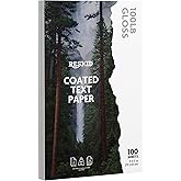 Amazon.com : Double-Sided 100lb Gloss Cover Digital C2S Paper – Perfect ...