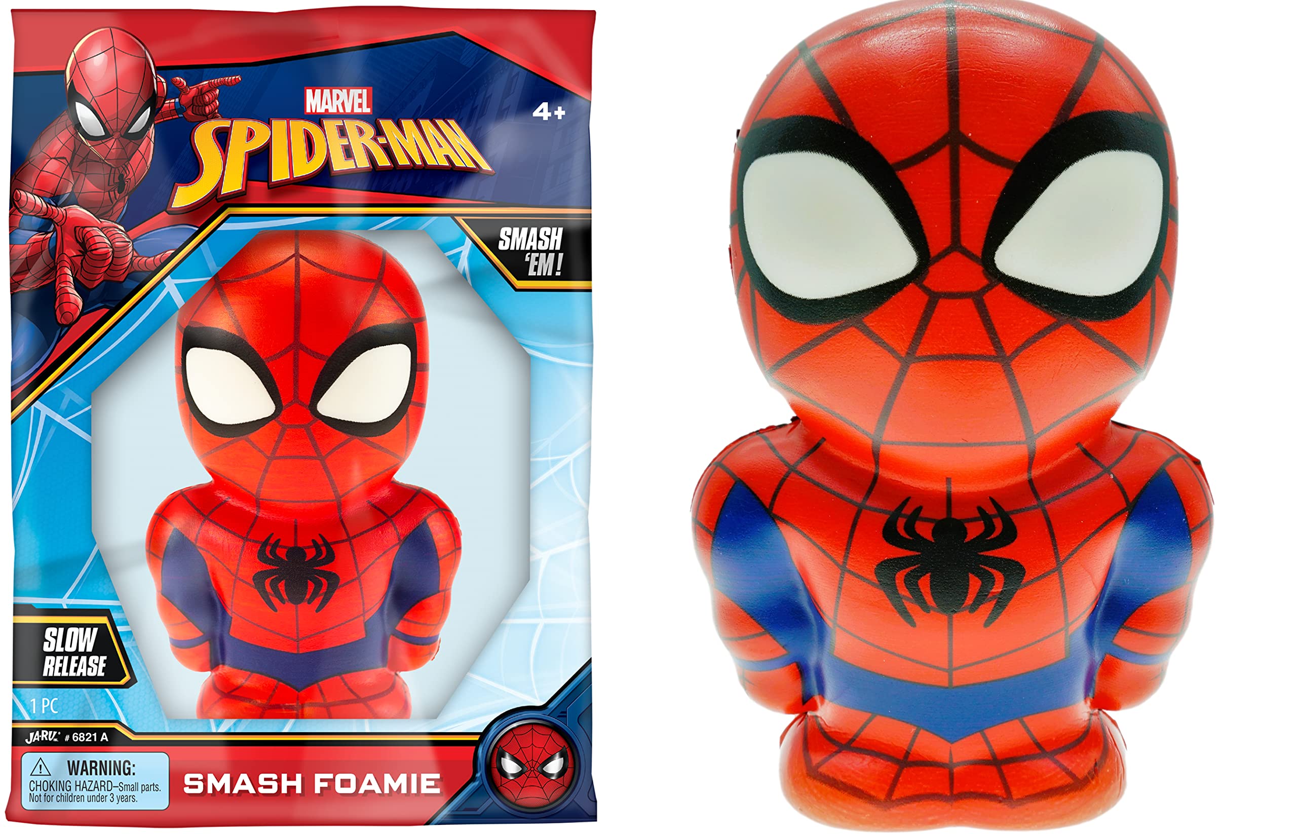 Mua JA-RU Marvel Avengers Superhero Foam Ball 5.5" (1 Spiderman ...