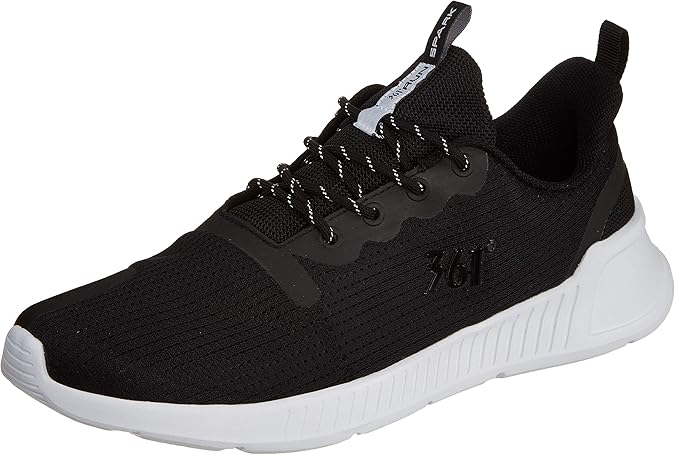 Buy 361 Degree Men's Black/361 White Running Shoes -6 UK (40 EU) (7 US ...