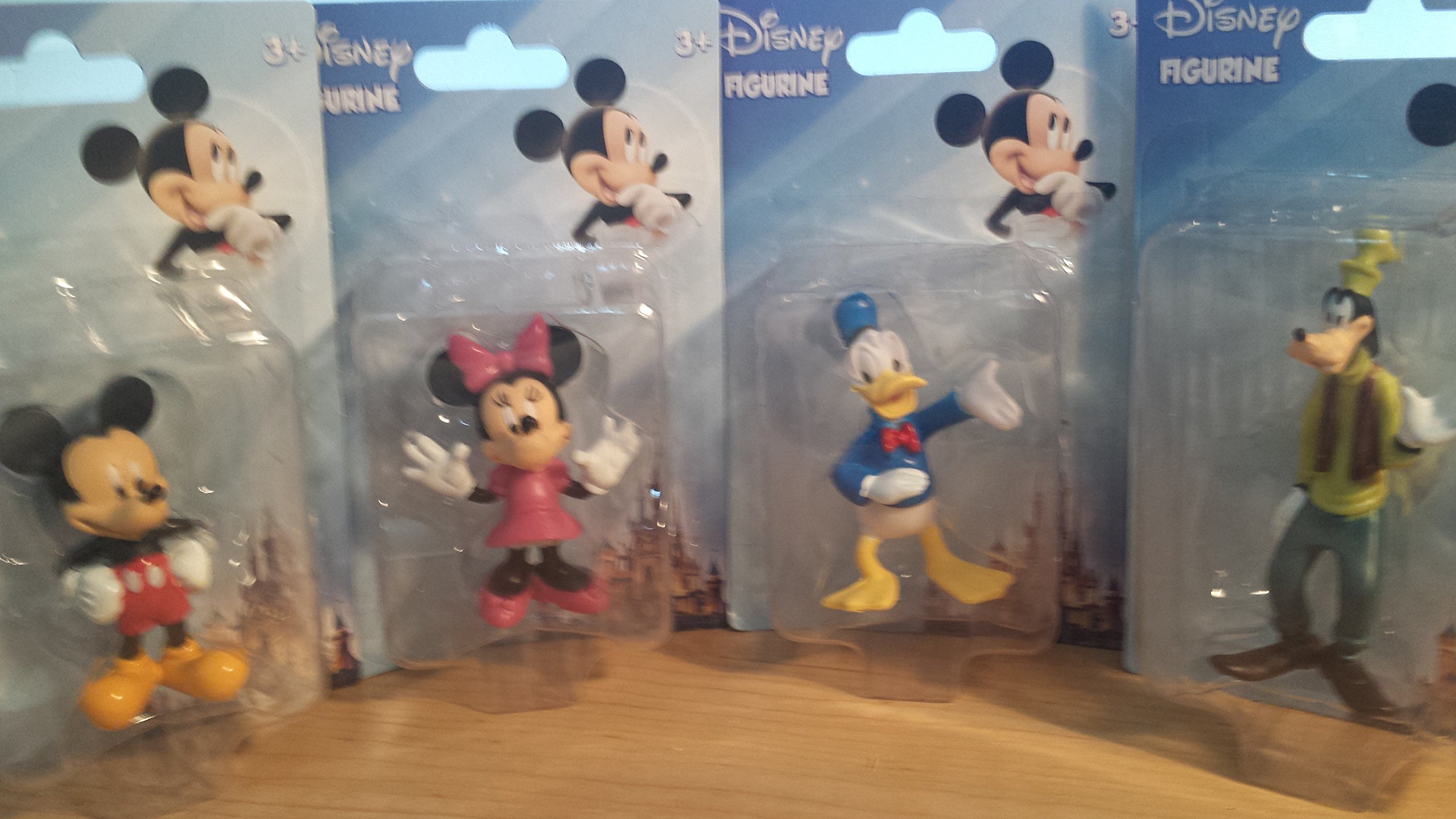 Buy 4 X Mickey Mouse Clubhouse Figurines: Mickey, Minnie, Donald ...