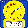 Amazon.com: Write & Wipe Teaching Demonstration Clock, Large Kids ...