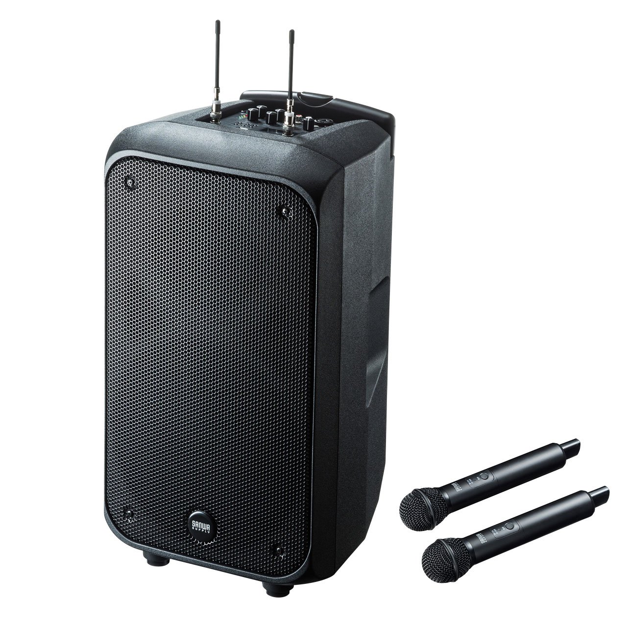 Mua Sanwa Supply MM-SPAMP8 Wireless Loudspeaker with Mic trên Amazon ...