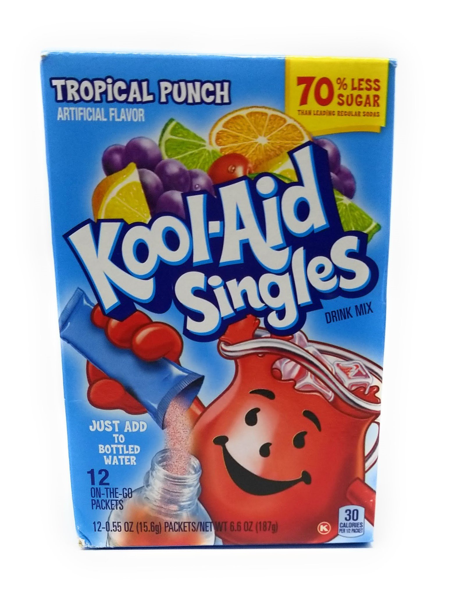 Amazon.com : Kool-aid Singles Cherry (For 16.9-ounce Bottles), 12-count ...