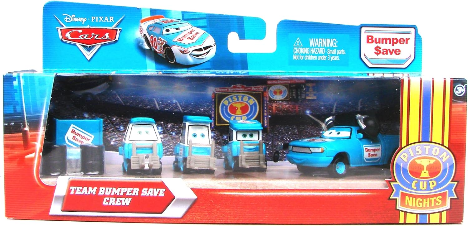 Disney Pixar Cars - Diecast Team Bumper Save Crew: Amazon.co.uk: Toys ...