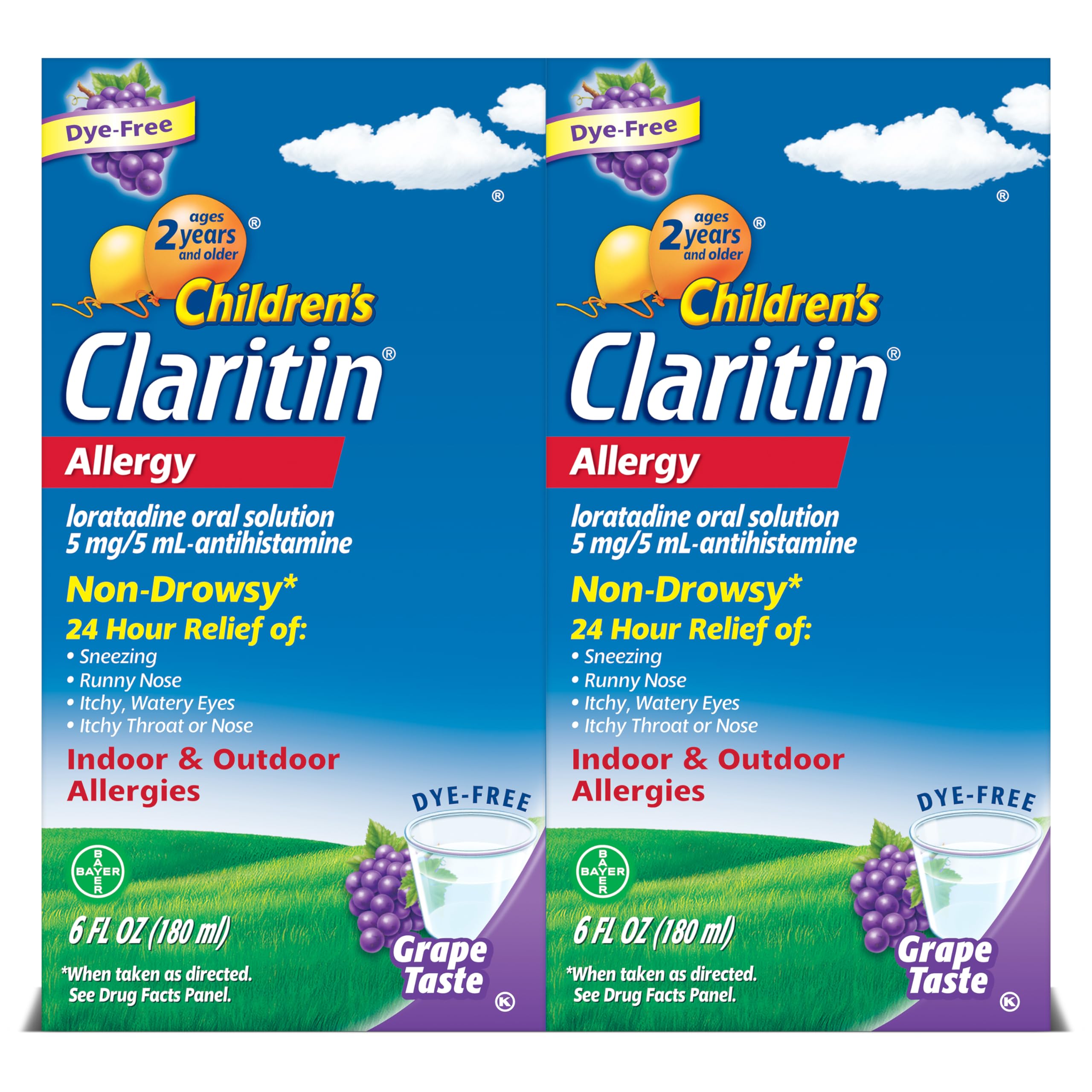 Mua Grape Flavored Kids Allergy Relief - Non Drowsy Liquid ...