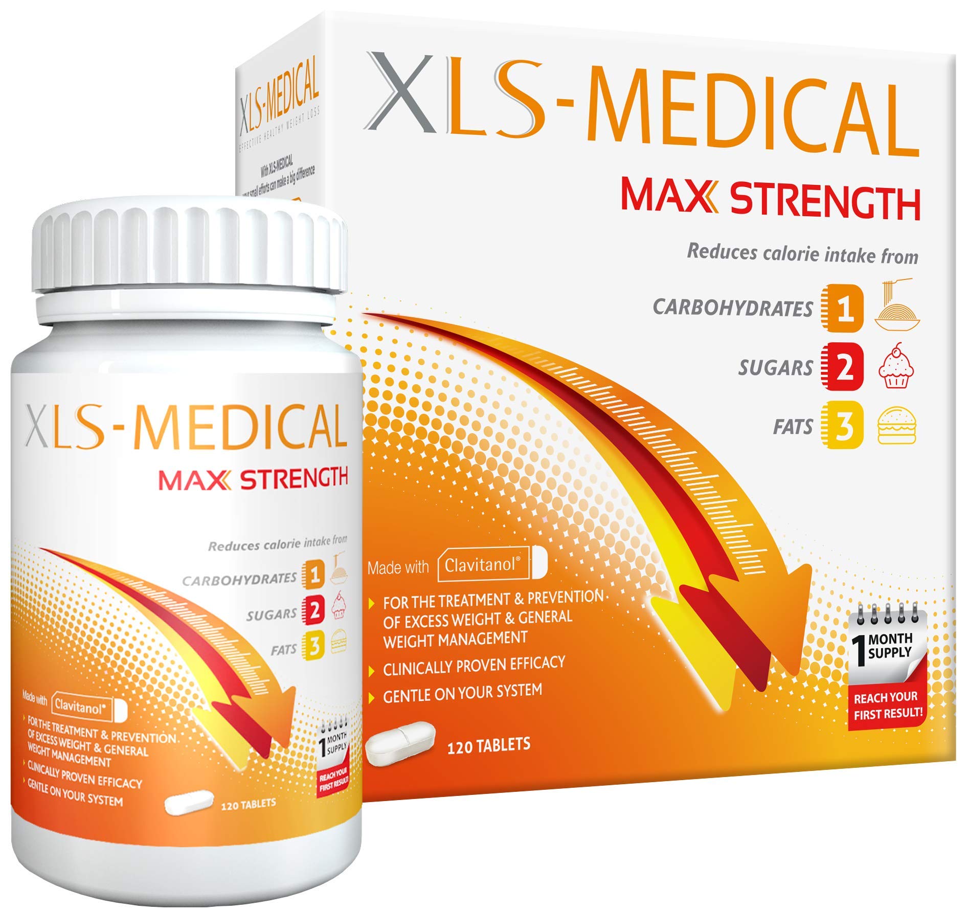 Mua XLS Medical Max Strength Tablets - Reduce Calorie Intake from ...