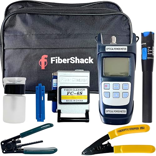 FiberShack - Fiber Termination Kit - 9 in 1 Fiber Optic Termination Kit ...