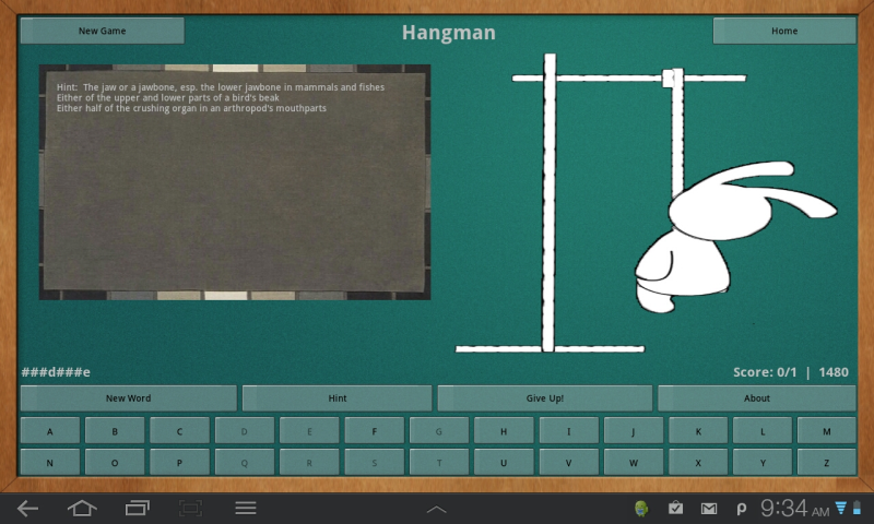 Hangman - Word Game, Puzzle, Vocabulary Builder:Amazon.com:Appstore for ...