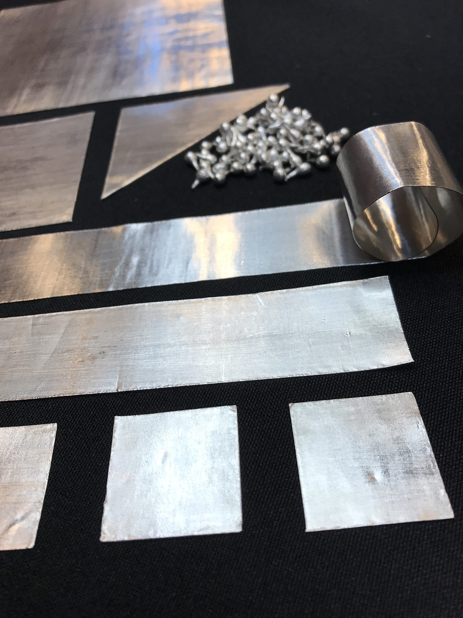 Indium Foil 99.999% Pure Sheet – 100x100x0.2mm For CPU/GPU Thermal ...