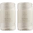 Amazon.com: 2 Skeins of Sensy Premium 5mm 104 Yards Polyester Rope 100% ...