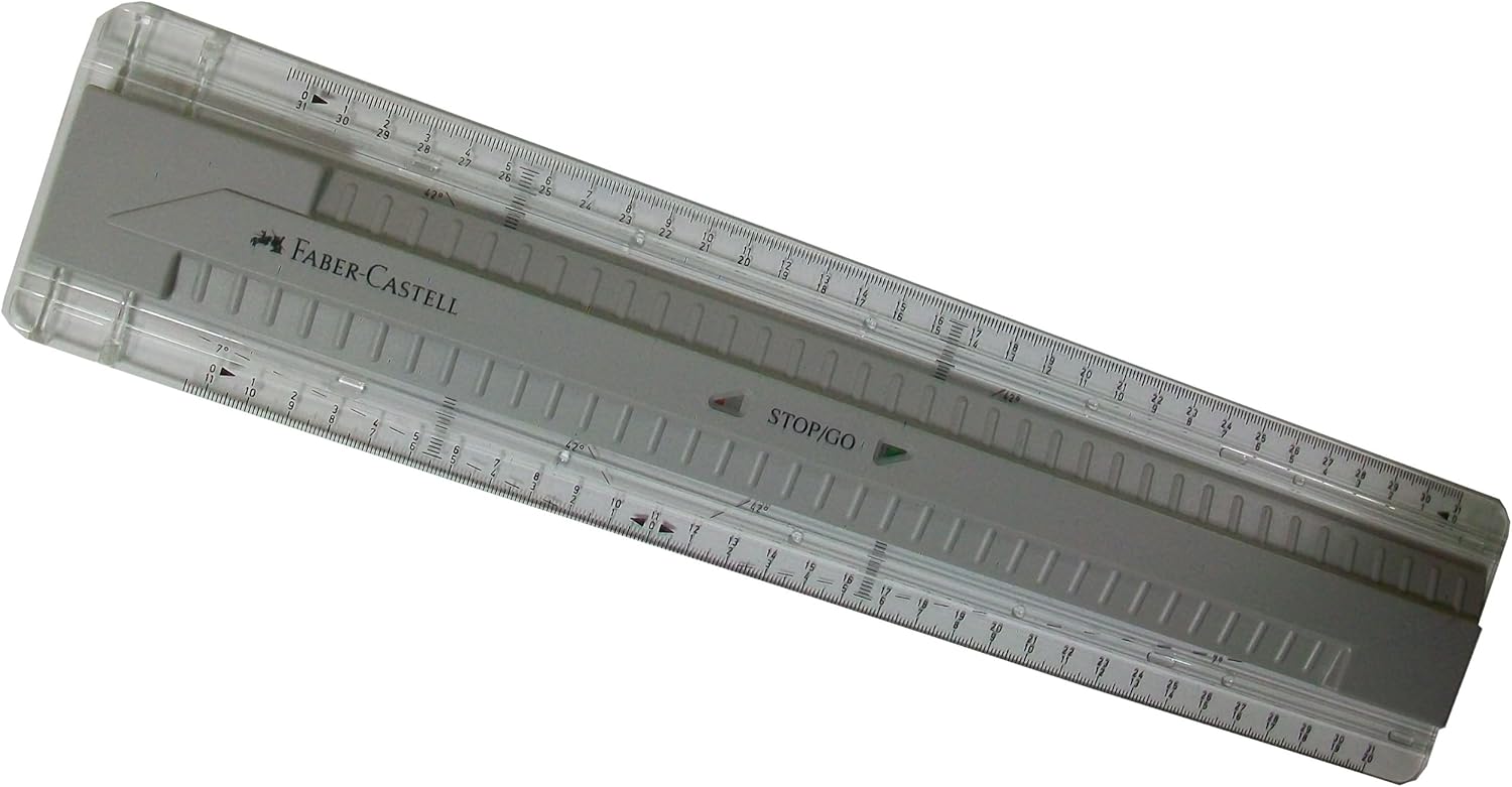 Faber-Castell 171204 - Righello parallelo Tk-System per foglio da ...