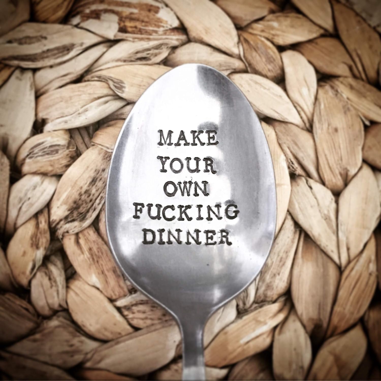 SWEARY SPOON - Funny Gag Pun Quirky Hilarious birthday new home ...
