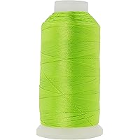 Amazon.com: Mandala Crafts Lime Green Heavy Duty Thread - #69 T70 210D ...