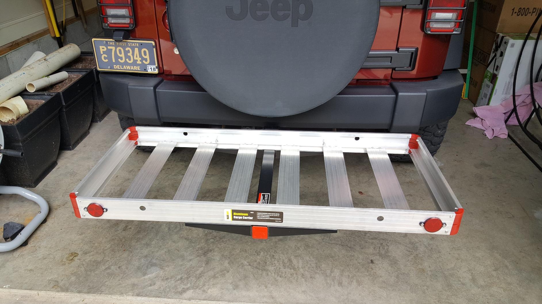 $20/mo - Finance MaxxHaul 70422 48" x 21" Hitch Mount Compact Aluminum ...
