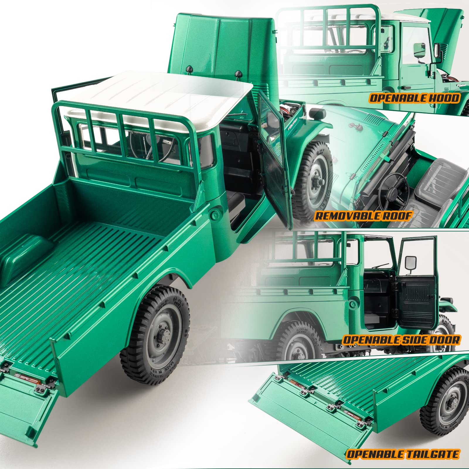 Mua WOWRC FMS 1/12 Toyota FJ45 RC Crawler RTR, Official Authorized ...