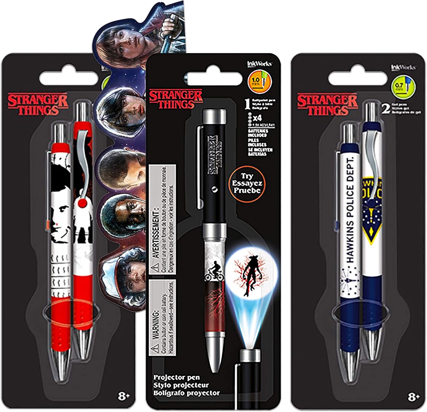 Amazon.com : Stranger Things Pen Set Stranger Things School Supplies ...