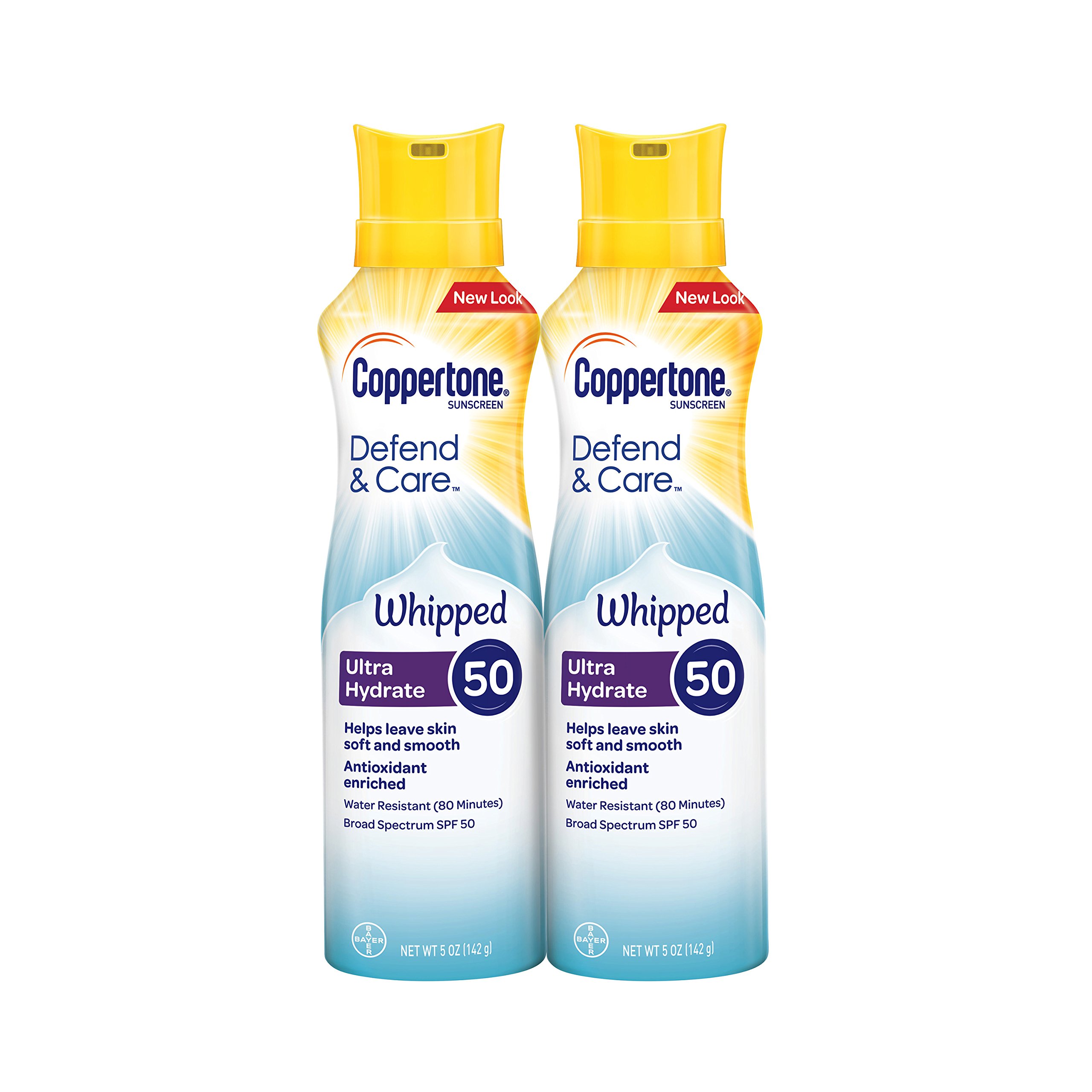 Amazon.com: Coppertone Defend & Care Oil Free Sunscreen Face Lotion ...