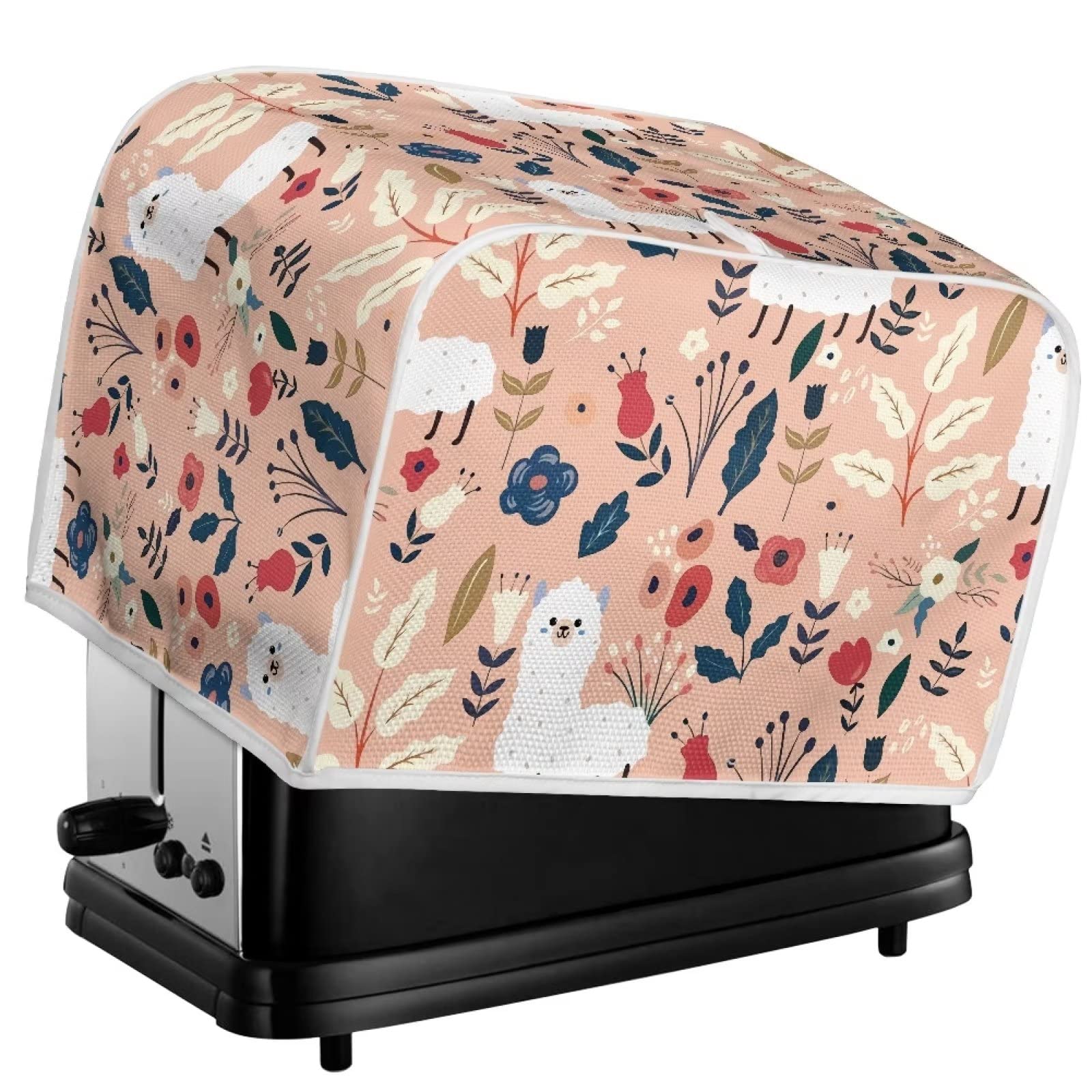 JEOCODY Tie Dye Turtle Toaster Bread Maker Cover Toaster Cover Fits For ...