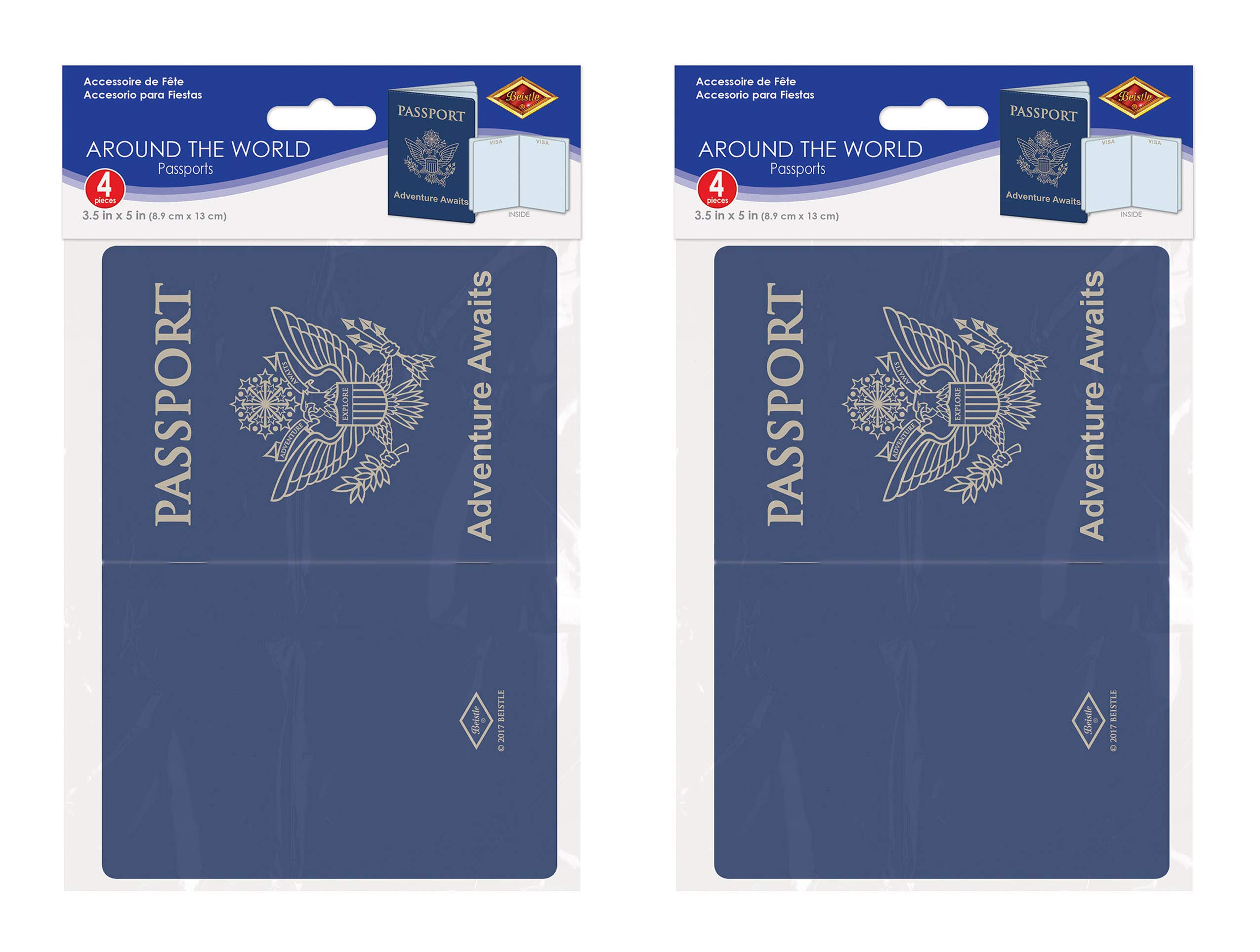 Mua Set of 8 Around The World Passports, Global Adventure Travel Party ...