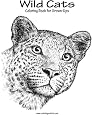Amazon.com: Wild Cats Coloring Book for Grown-Ups 1 (Volume 1 ...